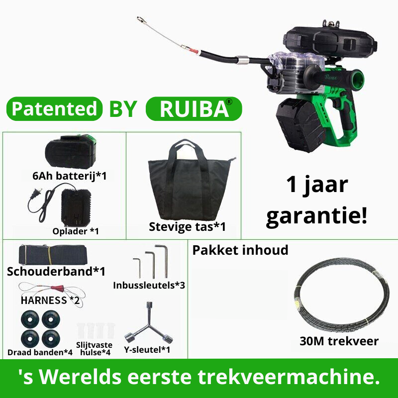 Ruiba CX-8010 elektrische trekveer machine - Ruiba